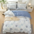 Duvet Cover Set Twin Size Floral Pattern 500 Thread Count Ultra Soft ...