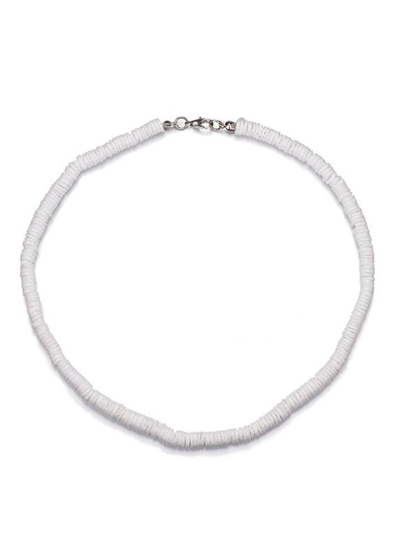 Puka Shell Necklace Men