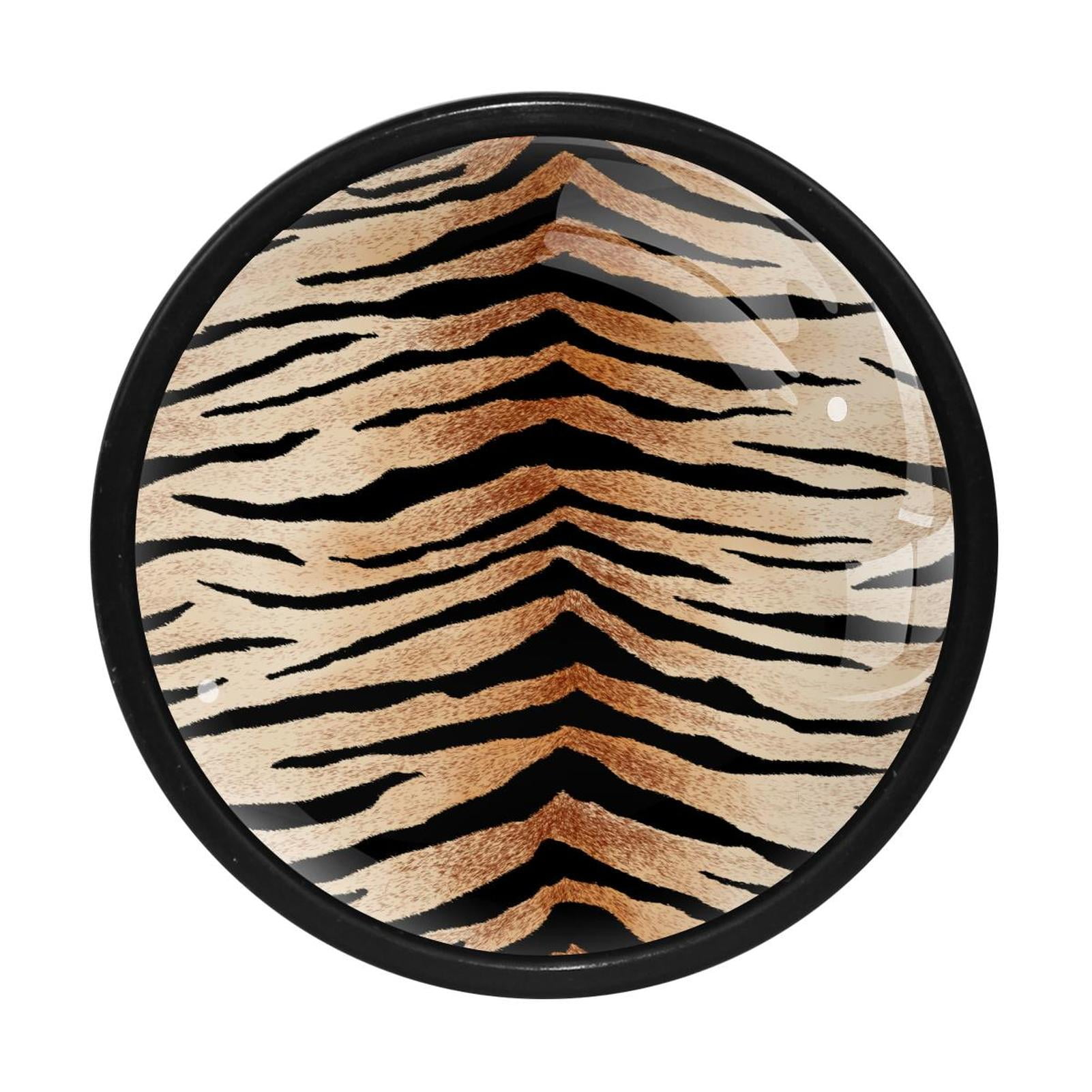 4 Pcs Tiger Skin Texture Knobs for Kitchen Cabinet Cupboard Dresser ...