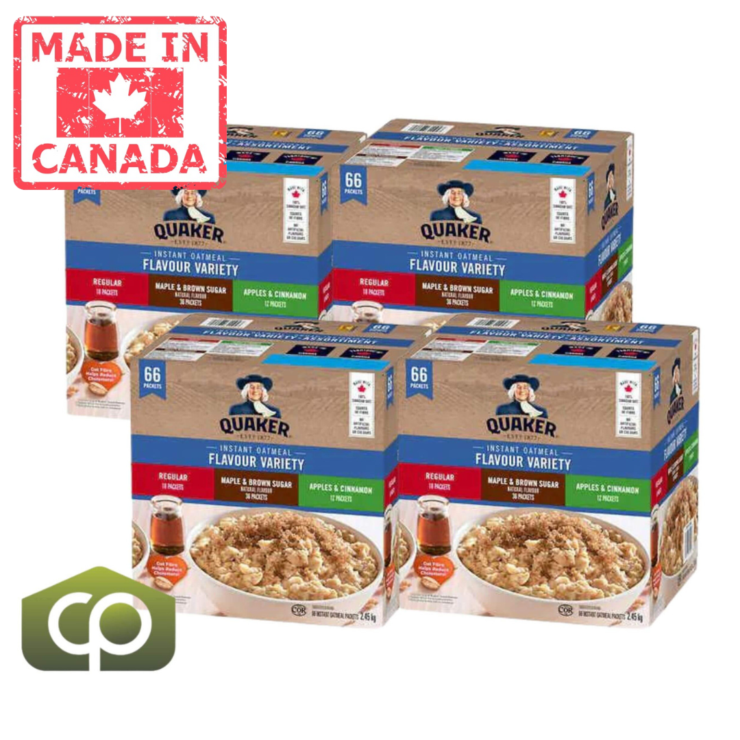 Click here for Quaker Instant Oatmeal 3 Flavour Variety Pack - 2.... prices