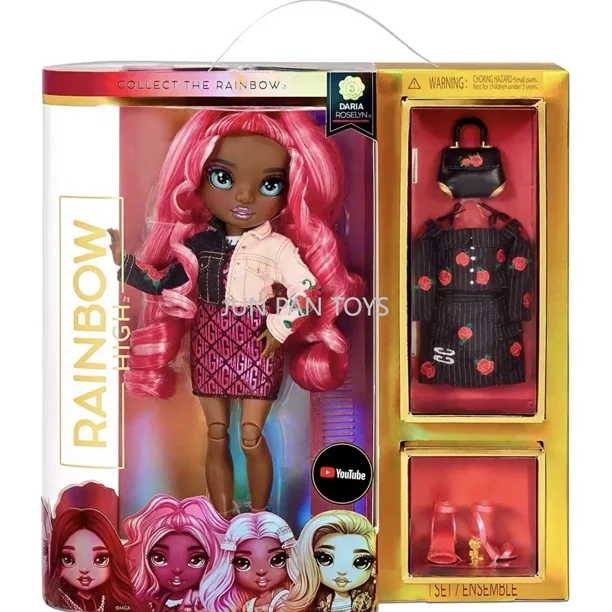 Muñeca de alta costura original de arcoíris DAPHNE MINTO Daria Roselyn ...
