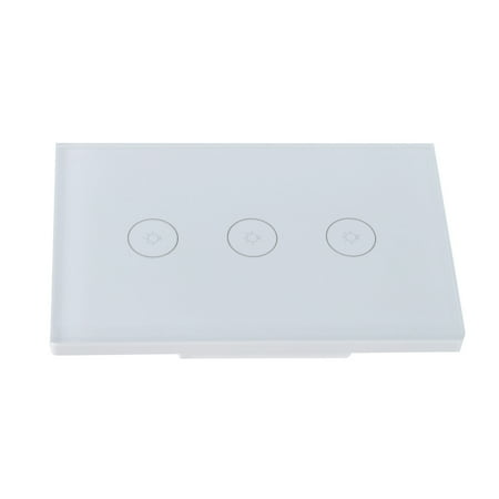 Touch Wall Light Switch, Single Fire Line 3 Gang Hands-free Voice ...
