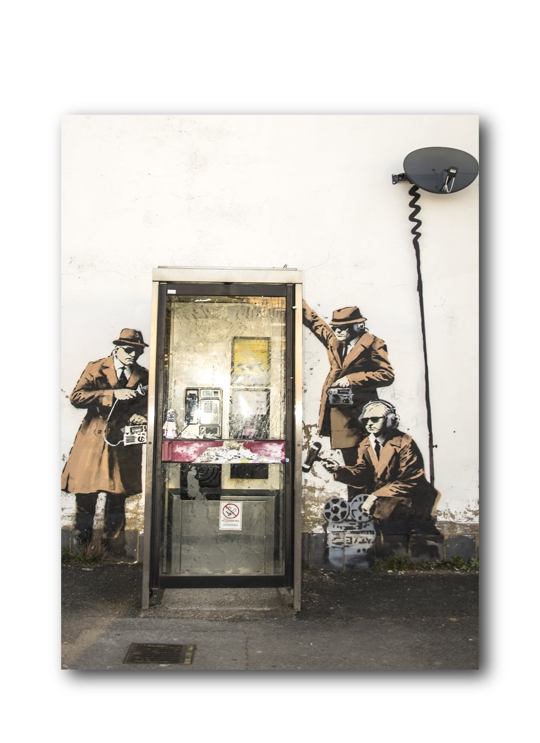 Banksy Phone Booth