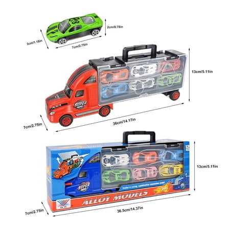 Transport Car Carrier Truck for Children Container Truck Portable ...