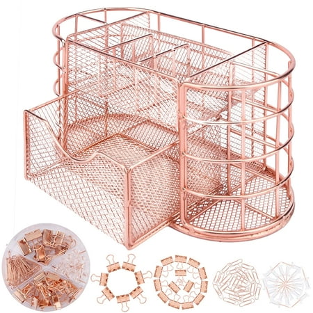 Desk Organizers and Binder Clips Paper Clips Push Pins Sets, Pencil ...