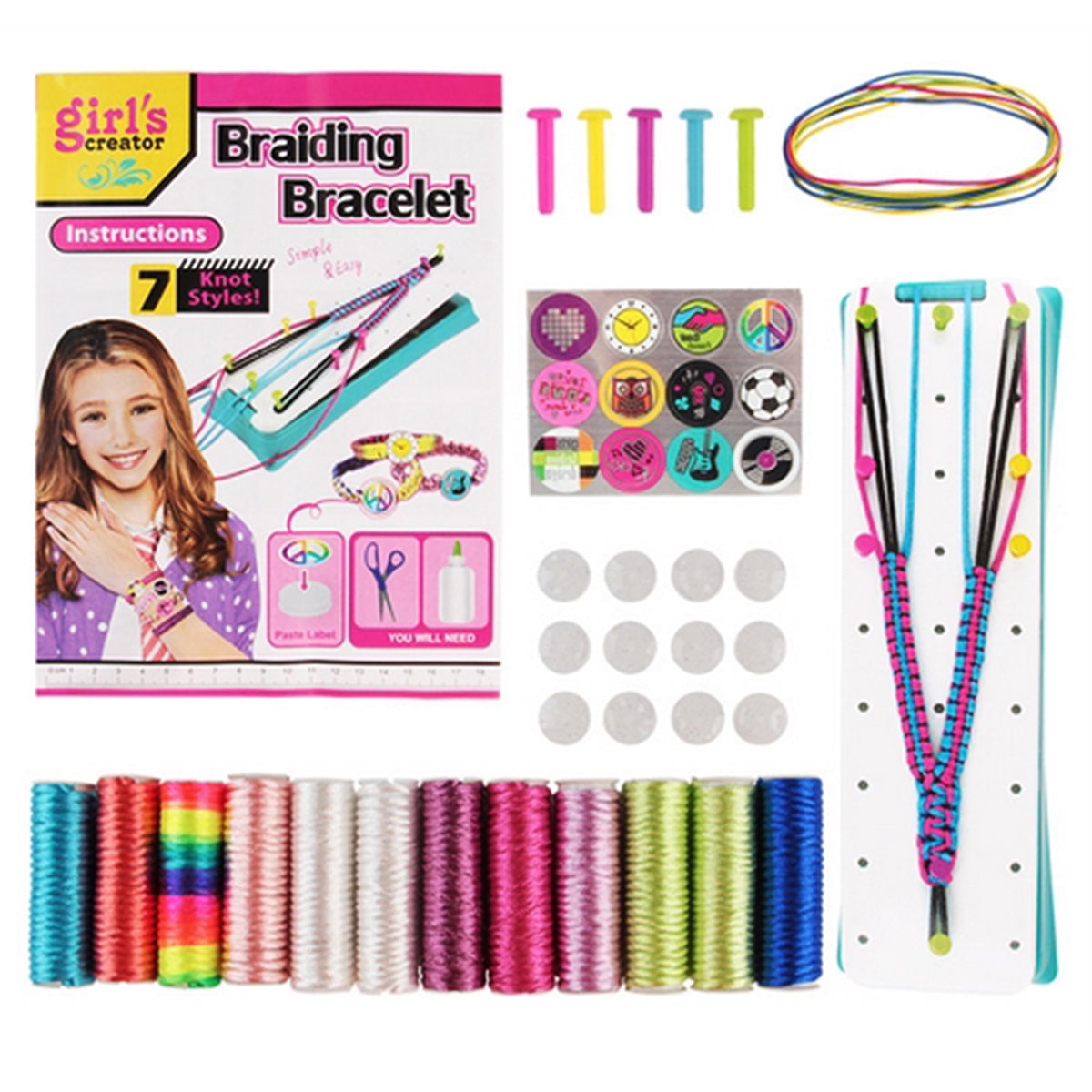 Click here for Baukon Kids Diy Braiding Bracelet Handmake Design... prices