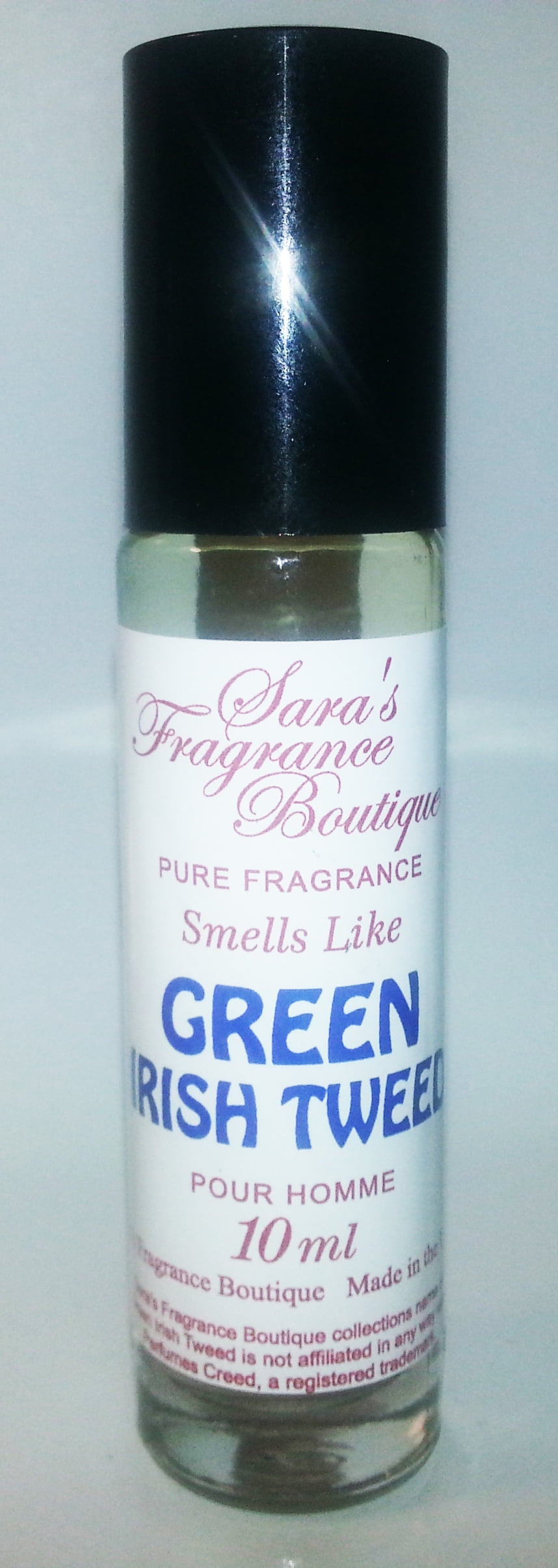 Sara's Fragrance Boutique Designer Oil Impression of 'GREEN IRISH TWEED ...
