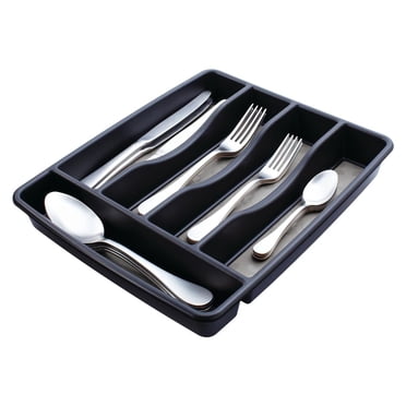 Dial Industries B694W Small Mesh Cutlery Organizer Tray, White ...