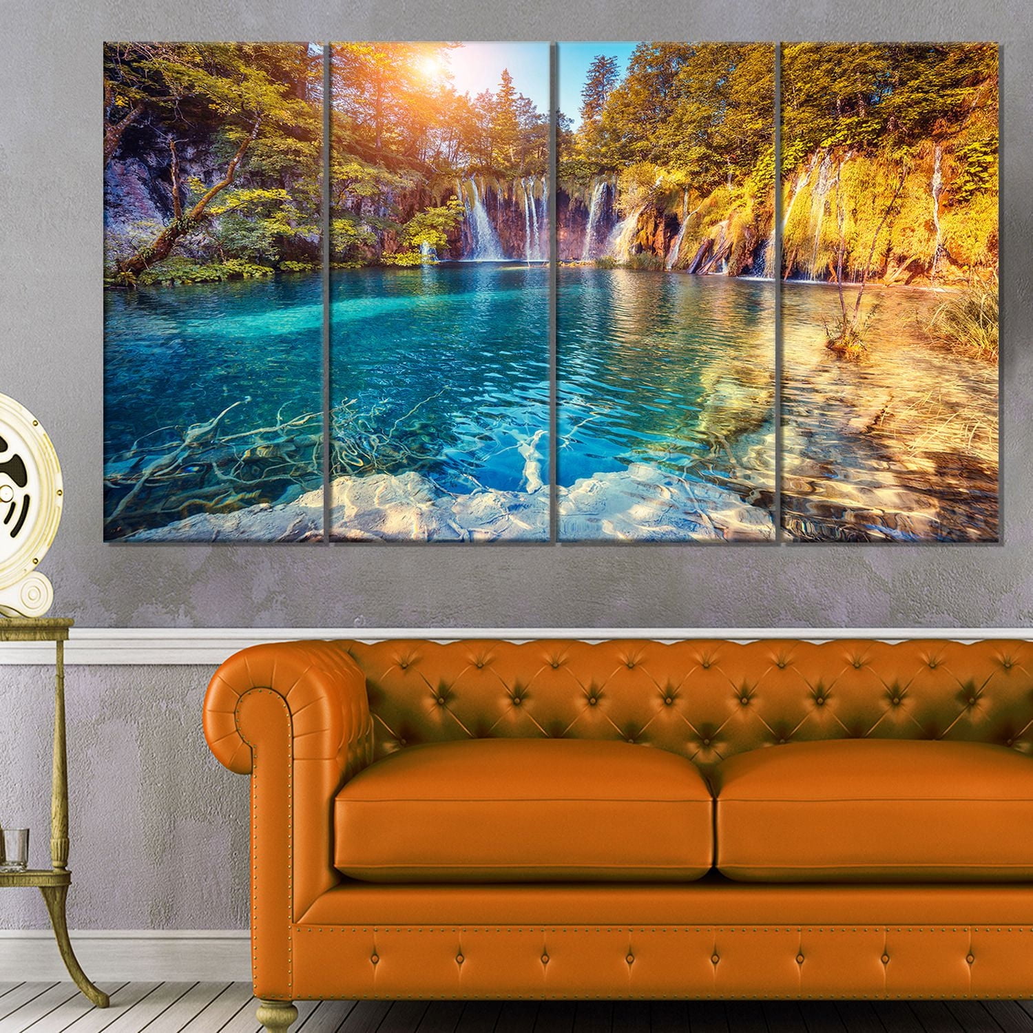 Click here for Designart Design Art Turquoise Water And Sunny Bea... prices