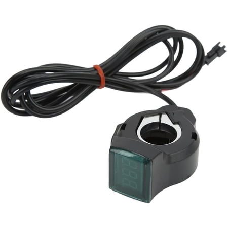 Electric Bicycle Thumb Throttle,Finger Throttle Accelerator with Green ...