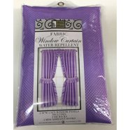 Vinyl Window Curtain in White - Walmart.com