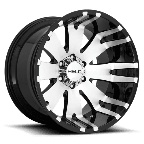 Helo Aluminum Rim HE917 18X10in Gloss Black Machined Finish ...