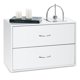Costway 2-Drawer Dresser Stackable Horizontal Storage Organizer w ...