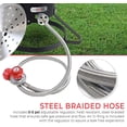 Gas One Propane Burner with Steamer Pot Red QCC- Turkey Fry & Tamale ...