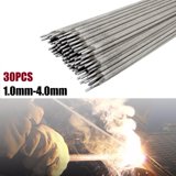Huajuming 30Pcs 304 Stainless Steel Electrode A102 Solder Wires 1.0Mm-4.0Mm Welding Rod-1.0Mm ...