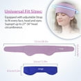 NEWGO Headache Ice Pack Head Wrap for Migraines Cold Therapy Wrap with ...