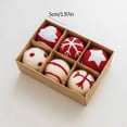 ASEIDFNSA Christmas Decorations 6 PCS Christmas Bell Box New Decoration ...