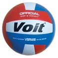 Voit 1272765 V5RWB Official-Size Rubber Volleyball - Walmart.com