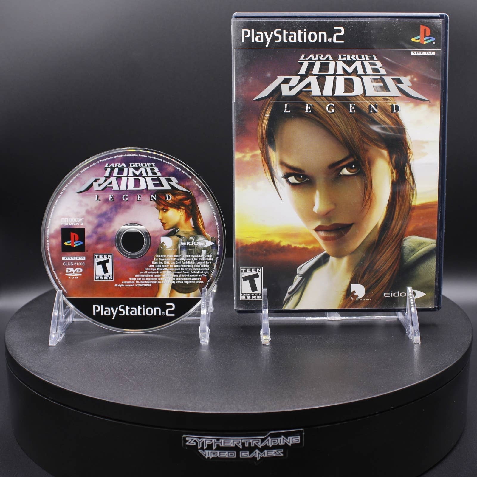 Restored Lara Croft: Tomb Raider Legend | Sony PlayStation 2 | PS2 ...