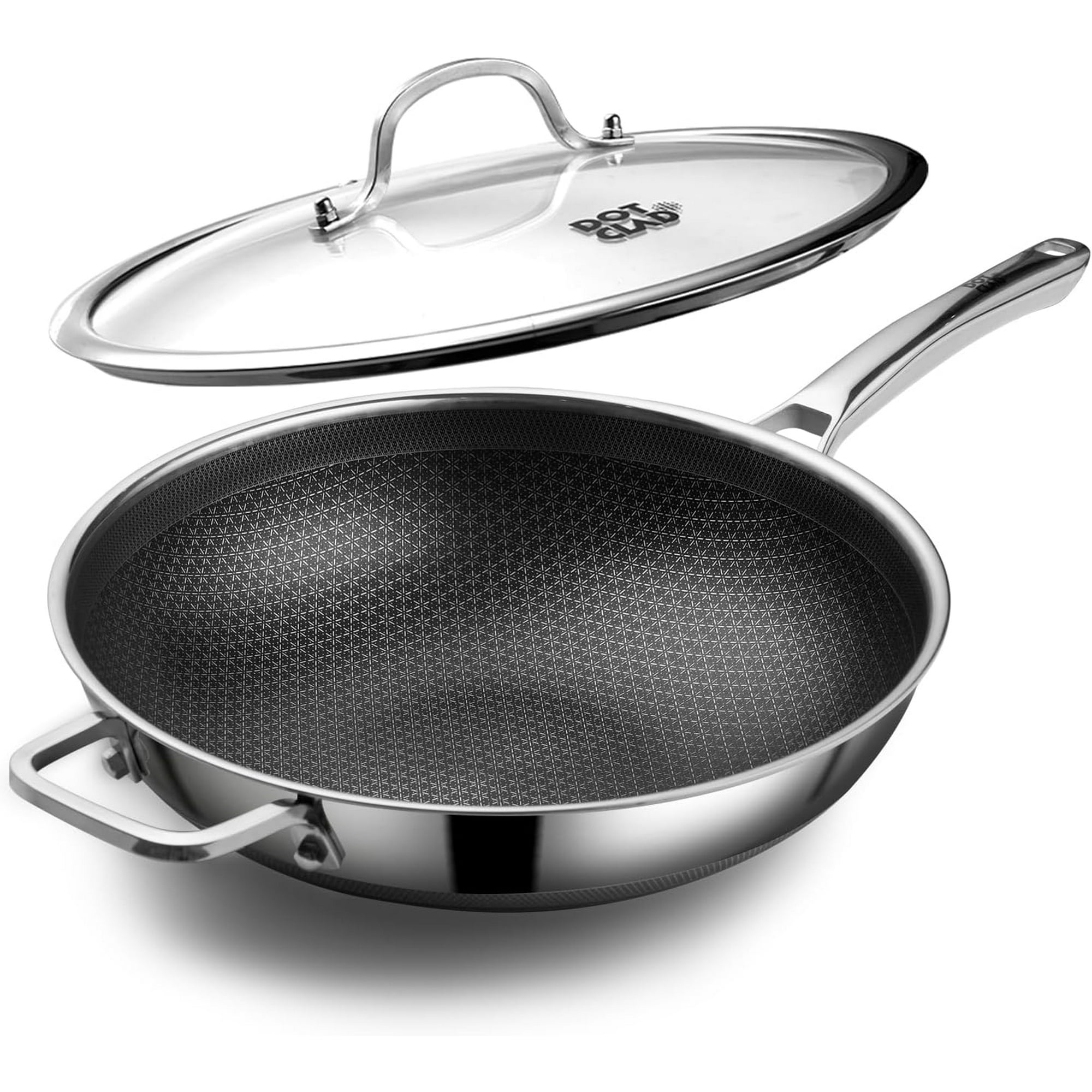 Click here for Unbranded Wok Pan hybrid 12inch (30cm) Wok With Li... prices