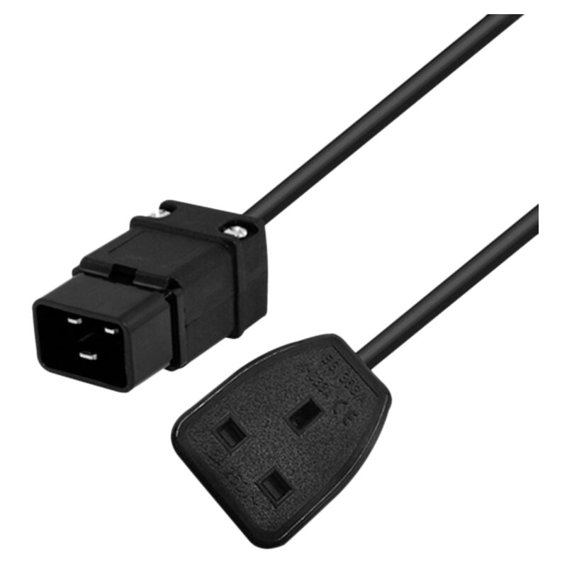 Cable de producto, C20 a Cable macho de tres clavijas horizontales de ...