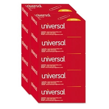 ACCO Large Size Jumbo Paper Clips, Smooth Finish, Silver, 100 Clips Per ...