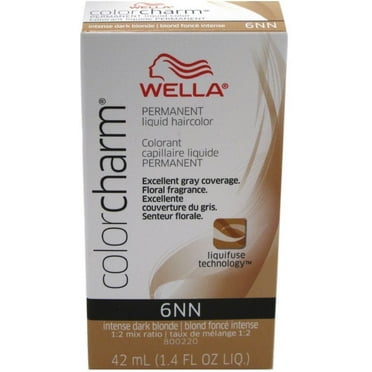 Wella Color Charm Permanent Liquid Hair Color, Medium Natural Warm ...