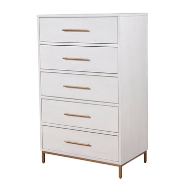 Sea Wind Florida Captiva Island 6-Drawer Wood Dresser in White/Light ...