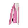 Incourage Spring-Powered Desktop Stapler, 20-Sheet Capacity, Pink/white ...