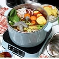 Kapas 3-in-1 Smart Lifting Hot Pot, 2.5L Automatic Multi-function Pot ...
