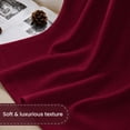 Amay Polyester Tab Top Solid Modern Blackout Window Valance Curtain ...