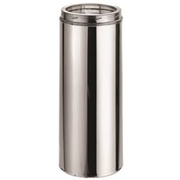 M&G DURATECH 6 IN. X 60 IN. DURATECH CHIMNEY PIPE, GALVALUME - Walmart ...