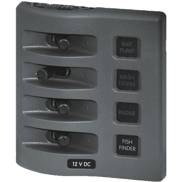 Blue Sea 8084 AC Main +6 Positions/DC Main +15 Positions Toggle Circuit ...