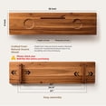 Bathtub Tray Table | 35x9 Inch Large Bath Tub Wooden Anti-tipping ...