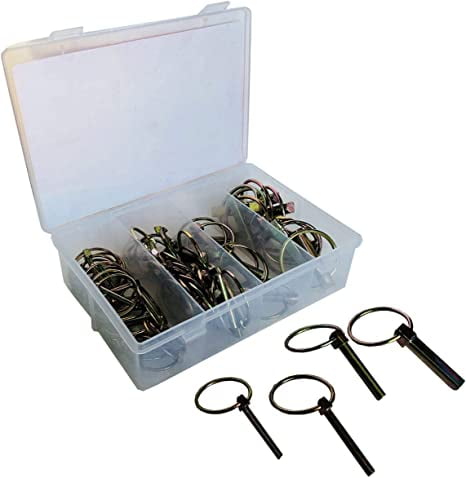 SAE Multi-Purpose Axle Hub Snapping Lynch Pins (50 Piece Set) - Walmart.com