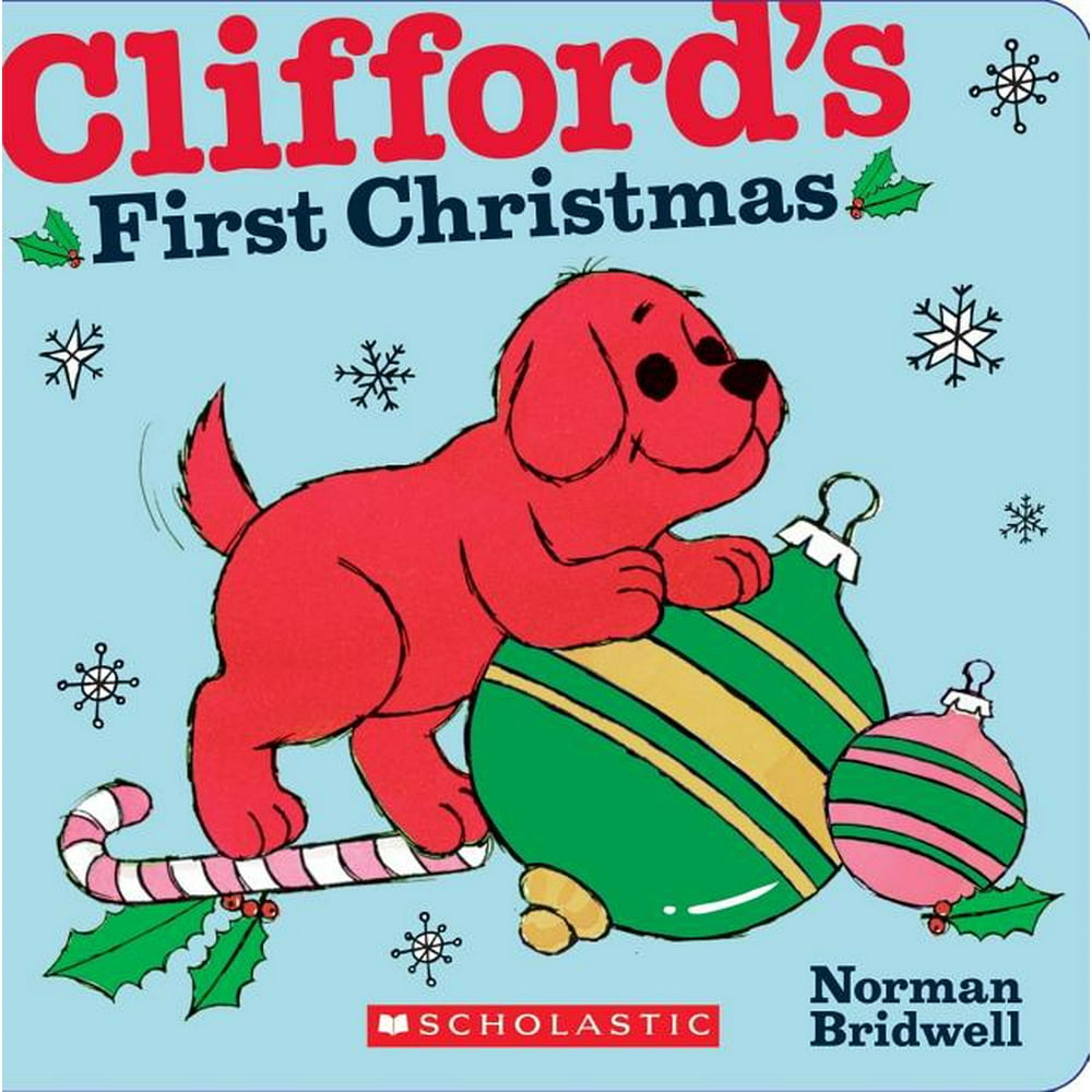 Clifford: Clifford's First Christmas (Board book) - Walmart.com ...