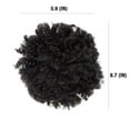 Darling Kinky Curly Afro Puff Drawstring Ponytail, #1B, Female, Adult ...