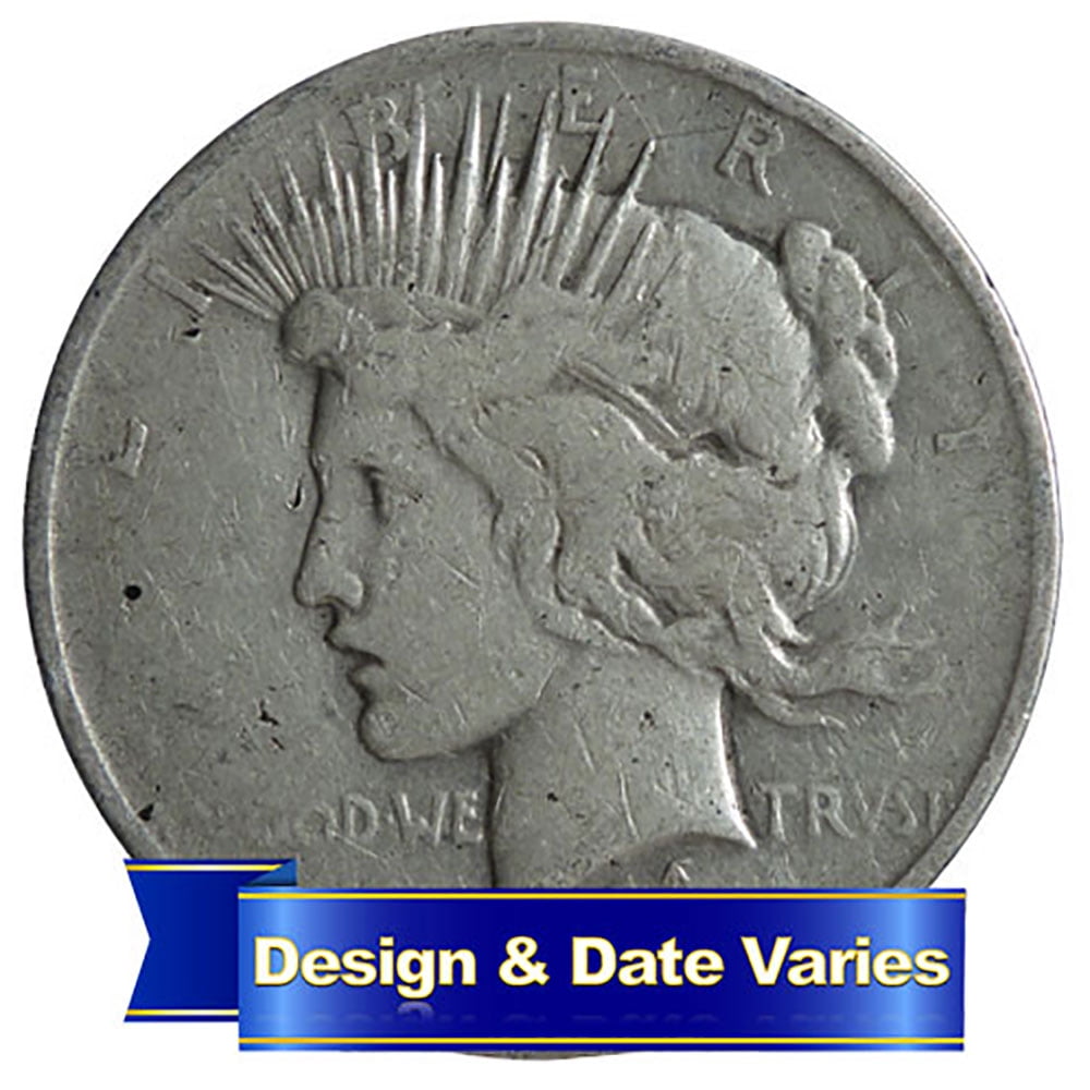 $1 Peace Silver Dollars Culls - Walmart.com