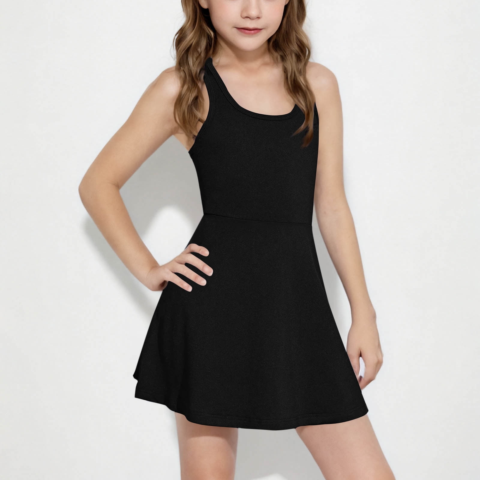 Click here for Ntacza Cute Teen Girl Dresses Sleeveless Athletic... prices