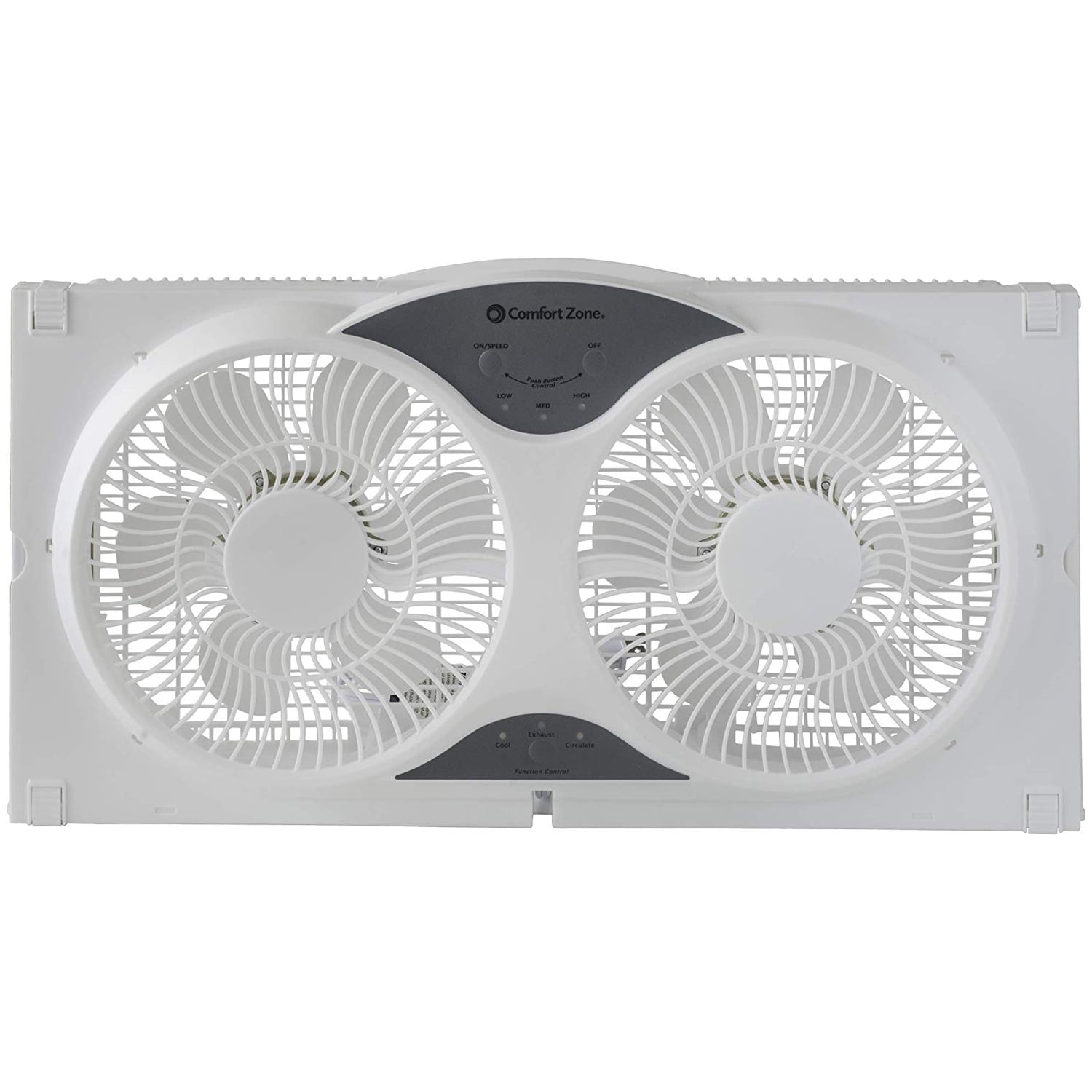 Click here for Comfort Zone 3 Speed Dual Reversible Window Fan W/... prices