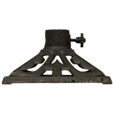 TIKI Brand 9 inch Accessory Metal Torch Stand Cast Iron Black - Walmart.com