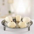 LUU-Stainless Steel Steam Holder Steam Rack Round Steaming Tray for ...