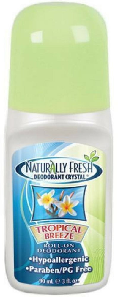 Naturally Fresh Deodorant Crystal Roll-On Tropical Breeze 3 oz ...