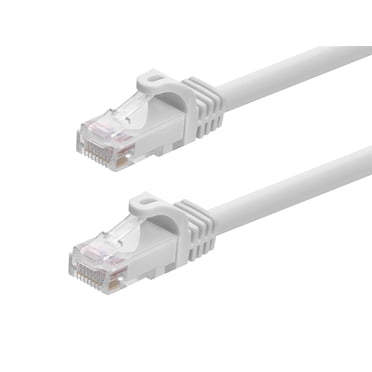 Monoprice Cat6 Ethernet Patch Cable - 2 Feet - Red | Network Internet ...