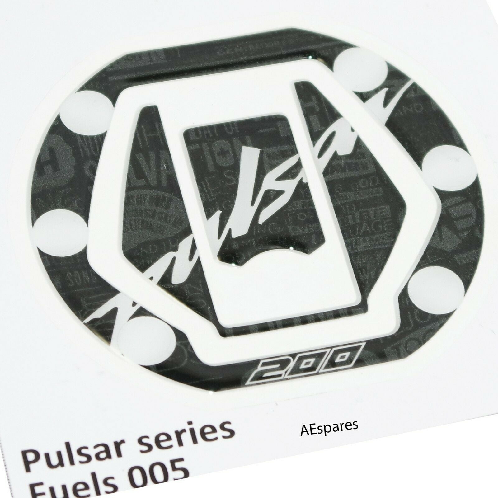 Customize Vinyl Fuel Cap Sticker Emblem Decal For Bajaj Pulsar 200cc ...