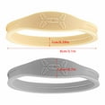 2Pieces Patella Knee Wrap Silicone Patella Tendon Knee Strap Shock ...