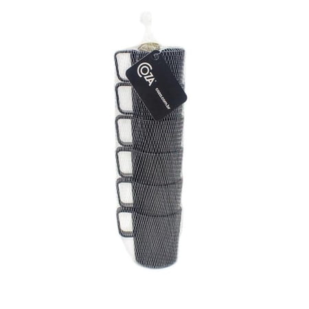 Coza 992554008 6 Piece Coza Stackable Mug Set with Handle BPA Free 8 OZ ...
