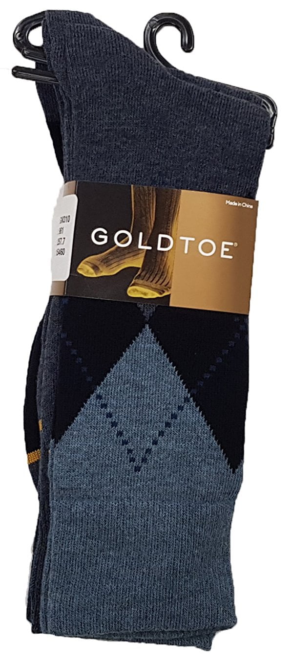 Gold Toe Men's Classic Casual 3-Pack Socks Bundle - Walmart.com