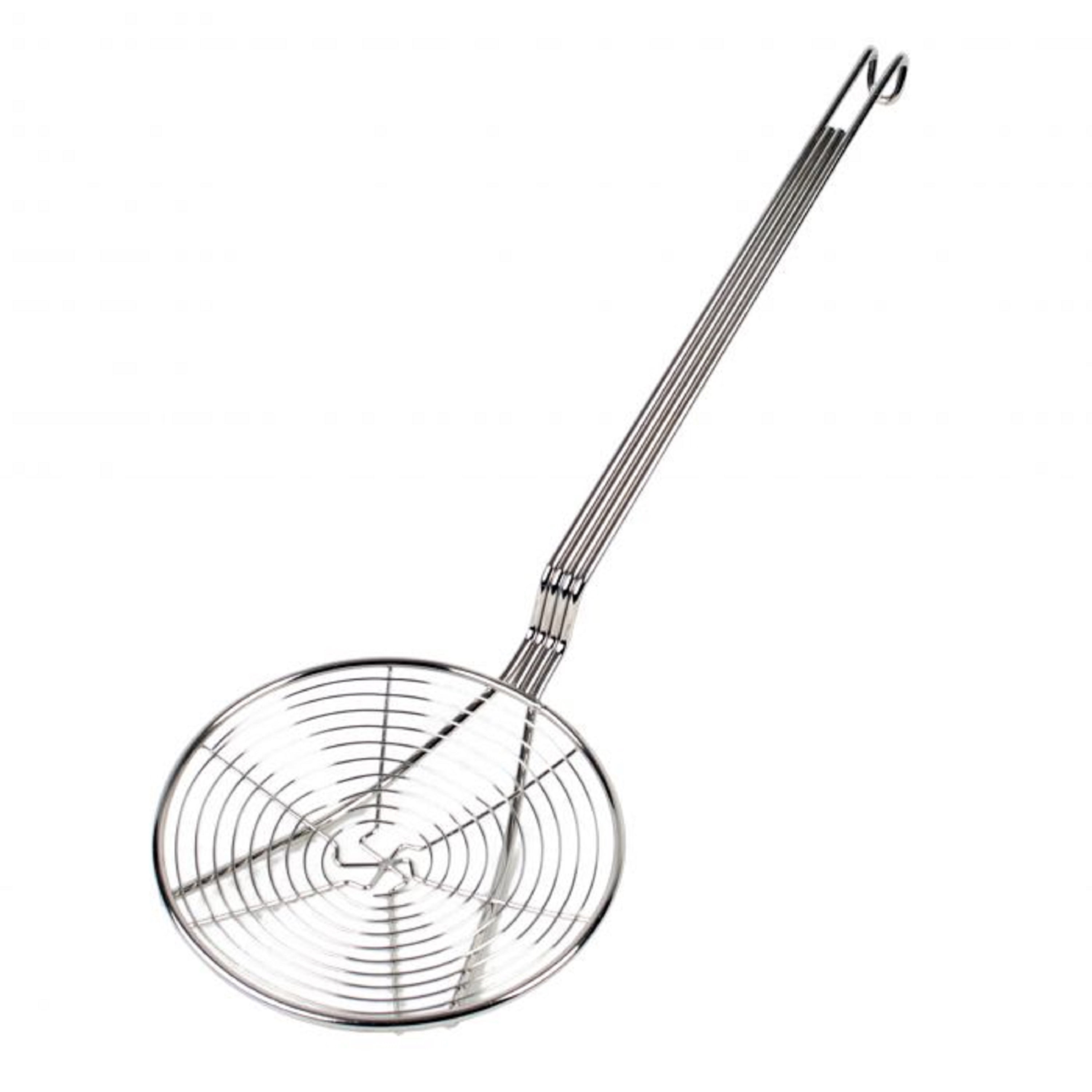 Truecraftware – 7- Inch Round Spiral Wire Skimmer with 13" Handle ...