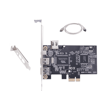 CY PCI-E 1X 4X 16X to Firewire 400 Capture Card IEEE 1394a PCI Express ...